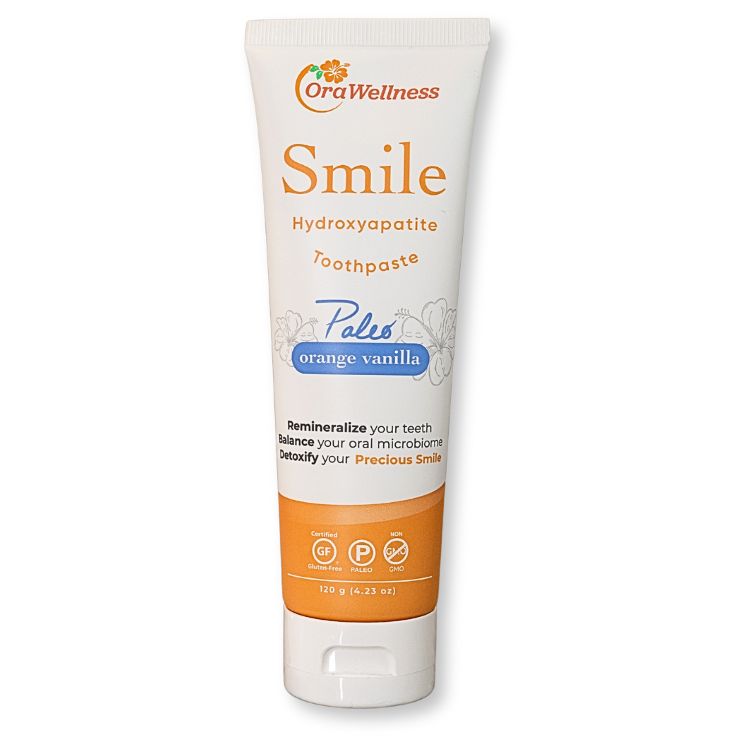 OraWellness Smile Hydroxyapatite Toothpaste - Paleo Orange Vanilla ...