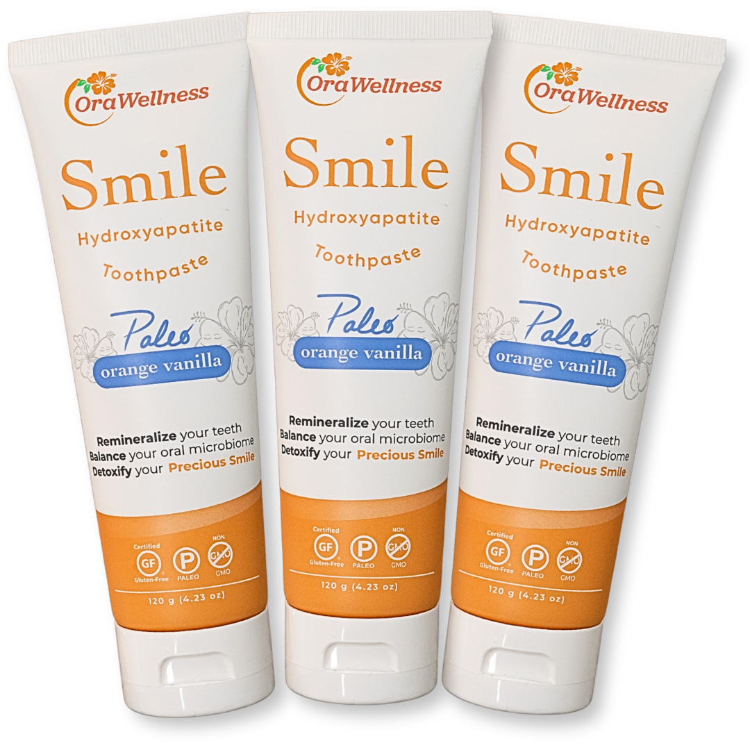 OraWellness Smile Hydroxyapatite Toothpaste - Paleo Orange Vanilla ...